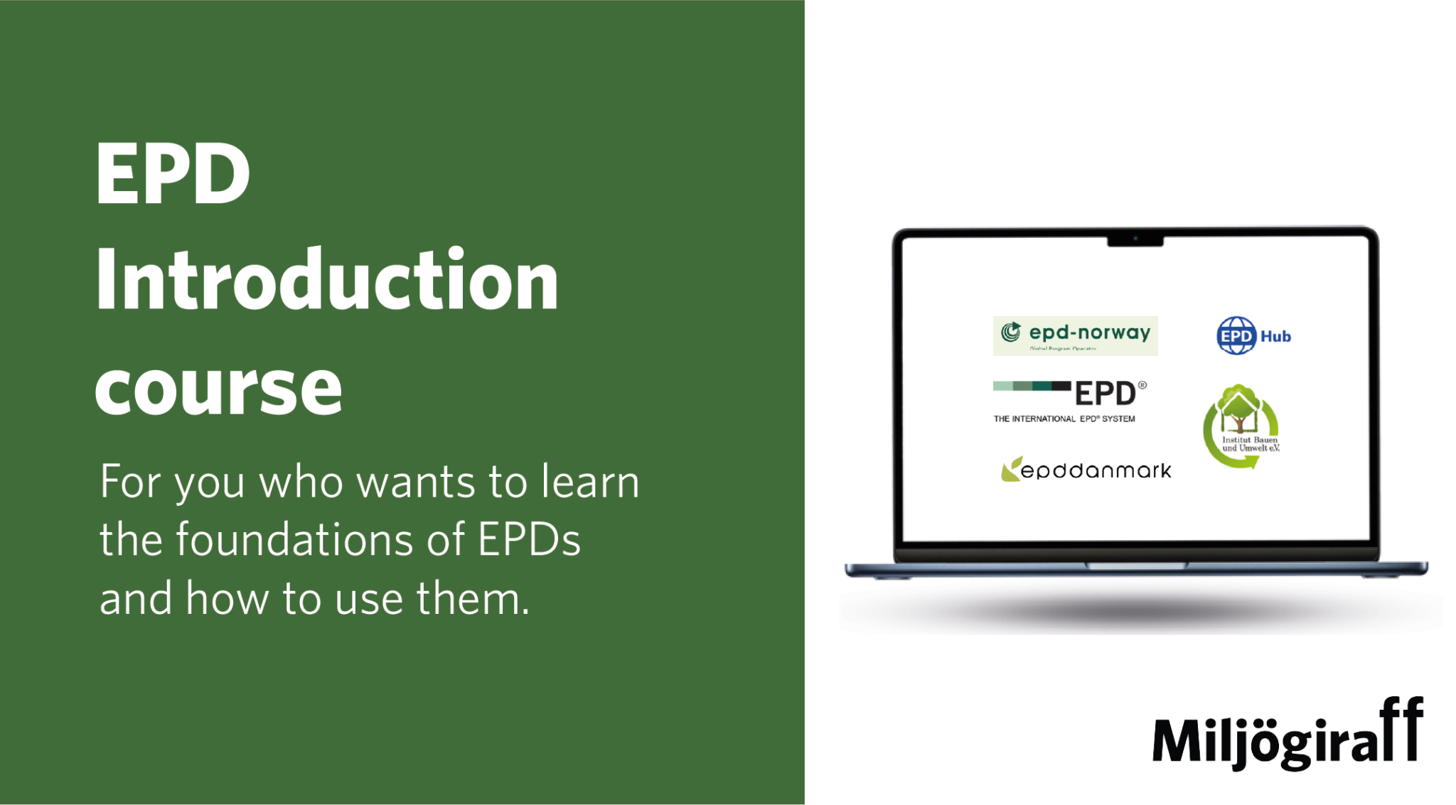 Vad är EPD? En introduktion till Miljövarudeklaration | Miljögiraff
